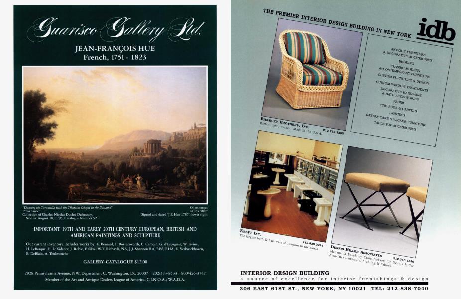 INTERIOR DESIGN BUILDING | Architectural Digest | JUNE 1995