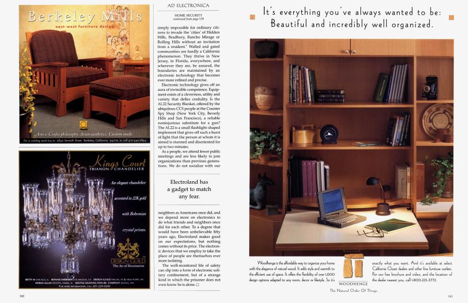 DESIGN GUILD | Architectural Digest | JUNE 1995