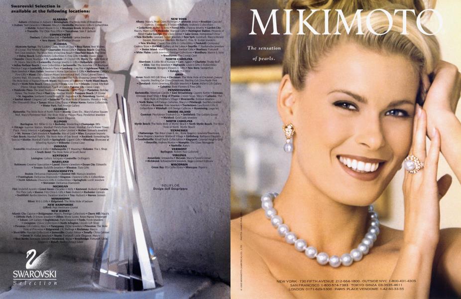MIKIMOTO | Architectural Digest | NOVEMBER 1995