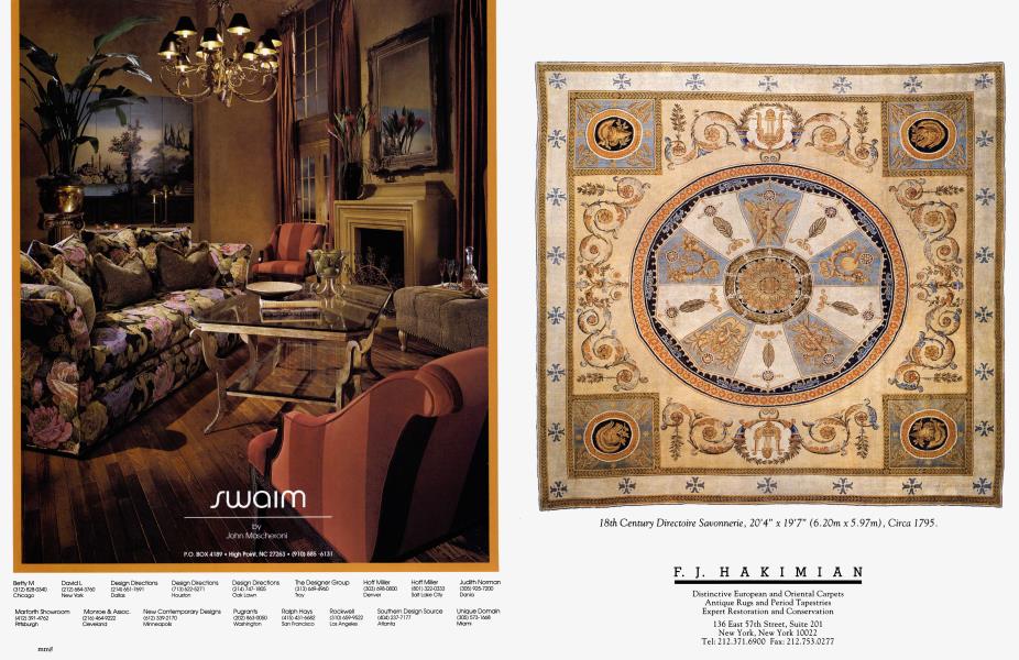 SWAIM | Architectural Digest | NOVEMBER 1995