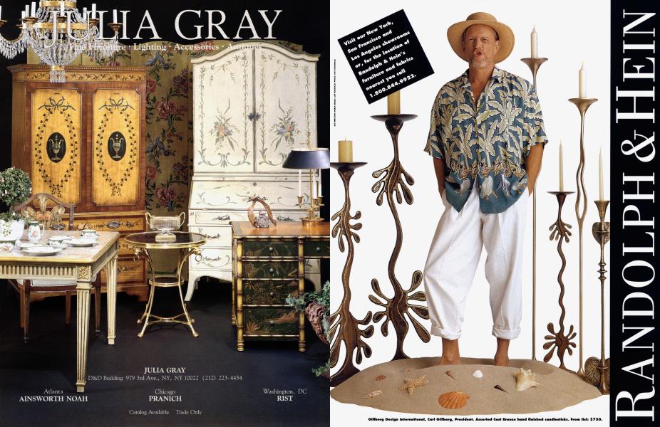 JULIA GRAY | Architectural Digest | NOVEMBER 1995