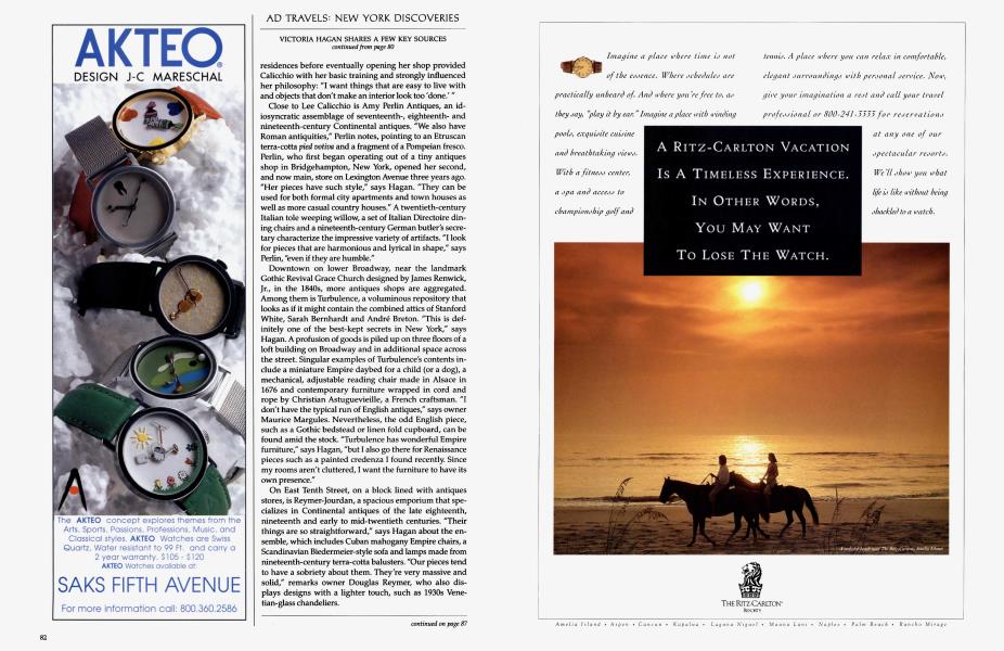 AKTEO® | Architectural Digest | DECEMBER 1995