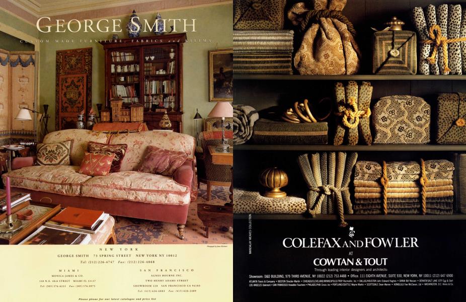 GEORGE SMITH | Architectural Digest | DECEMBER 1995