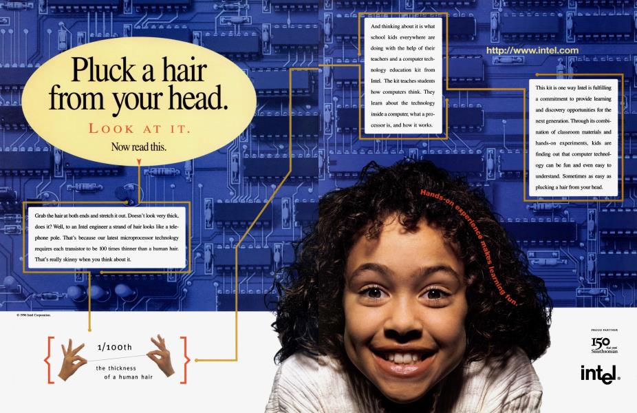 Intel® | Architectural Digest | MARCH 1996