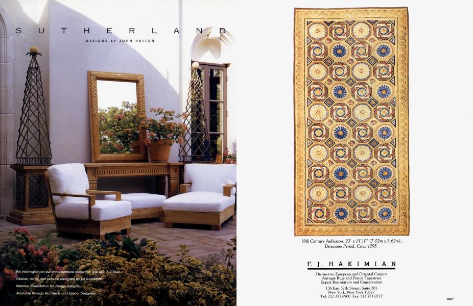 Sutherland | Architectural Digest | APRIL 1996
