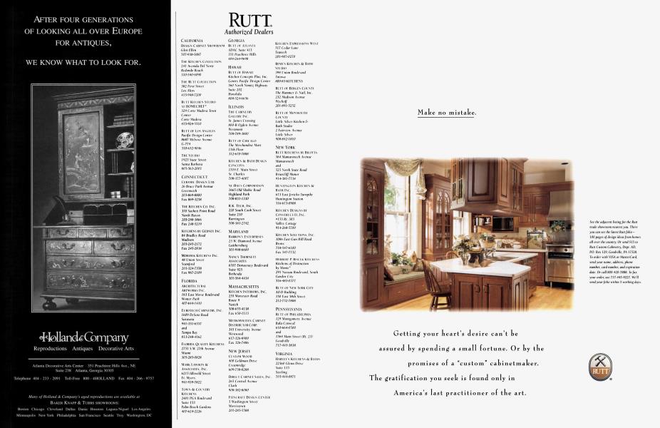 Rutt® | Architectural Digest | APRIL 1996