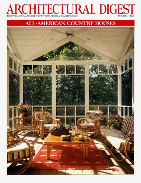ARCHITECTURAL DIGEST | Architectural Digest | JUNE 1996