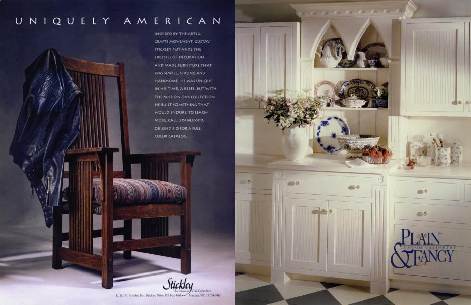 Stickley | Architectural Digest | JUNE 1996