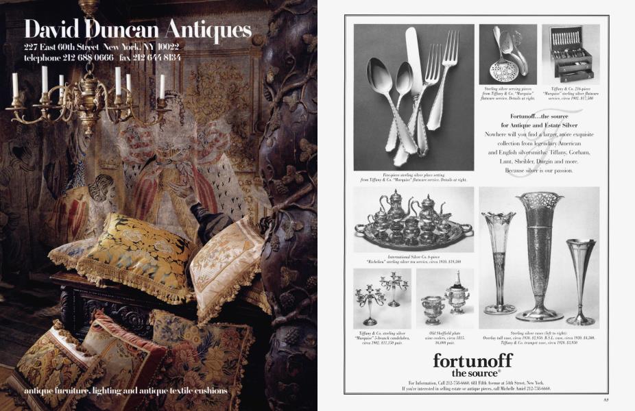 fortunoff | Architectural Digest | JUNE 1996