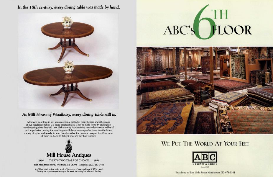 ABC CARPET & HOME | Architectural Digest | SEPTEMBER 1996