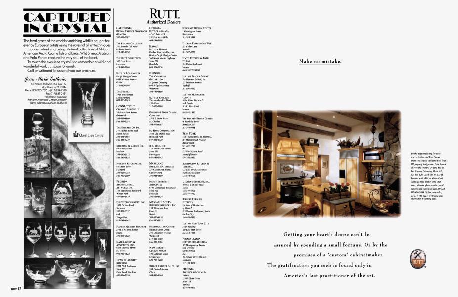RUTT | Architectural Digest | SEPTEMBER 1996