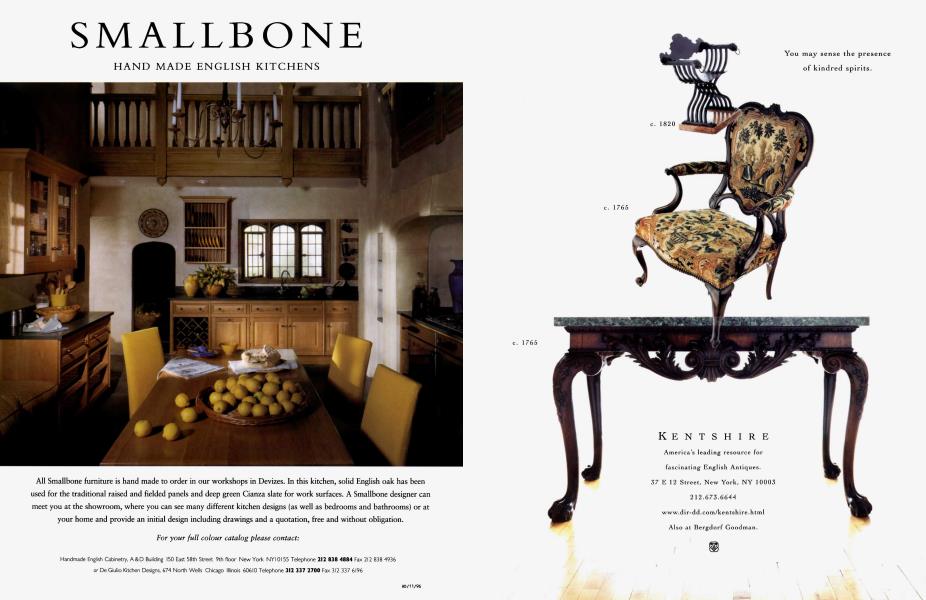 Smallbone | Architectural Digest | NOVEMBER 1996