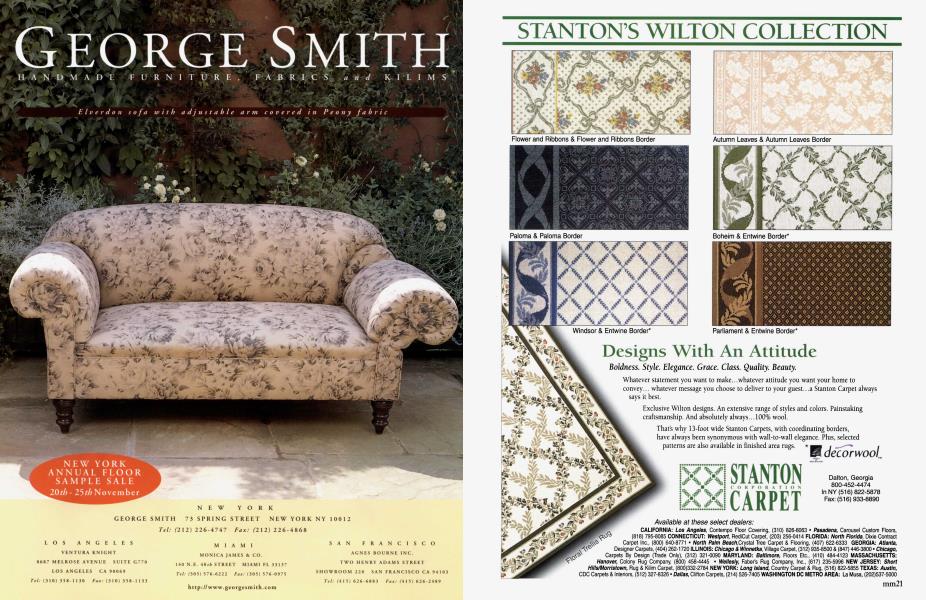 George Smith | Architectural Digest | NOVEMBER 1996