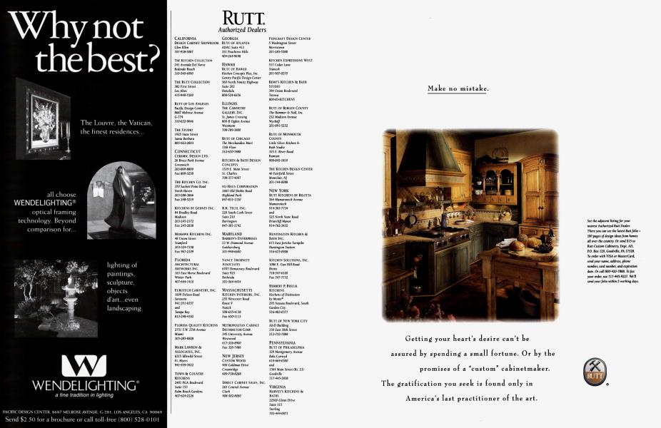 Rutt® | Architectural Digest | NOVEMBER 1996