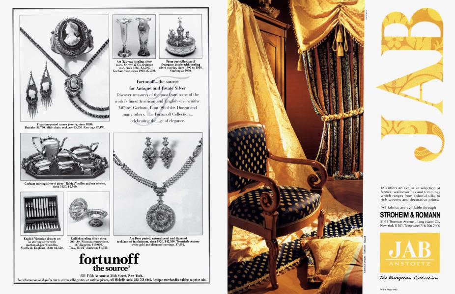 Fortunoff | Architectural Digest | NOVEMBER 1996