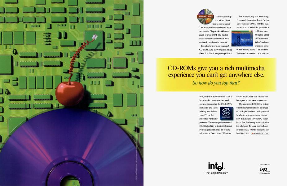 Intel® | Architectural Digest | DECEMBER 1996