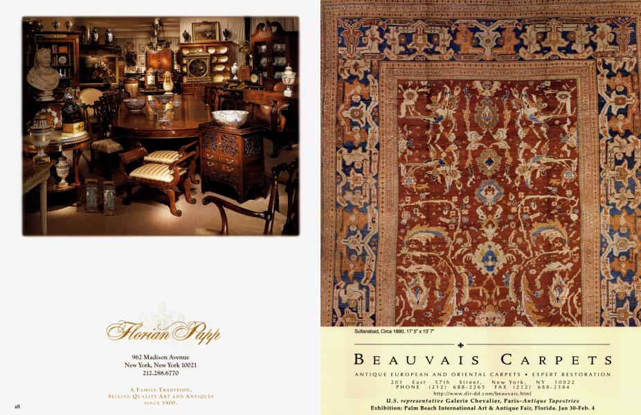 BEAUVAIS CARPETS | Architectural Digest | JANUARY 1997