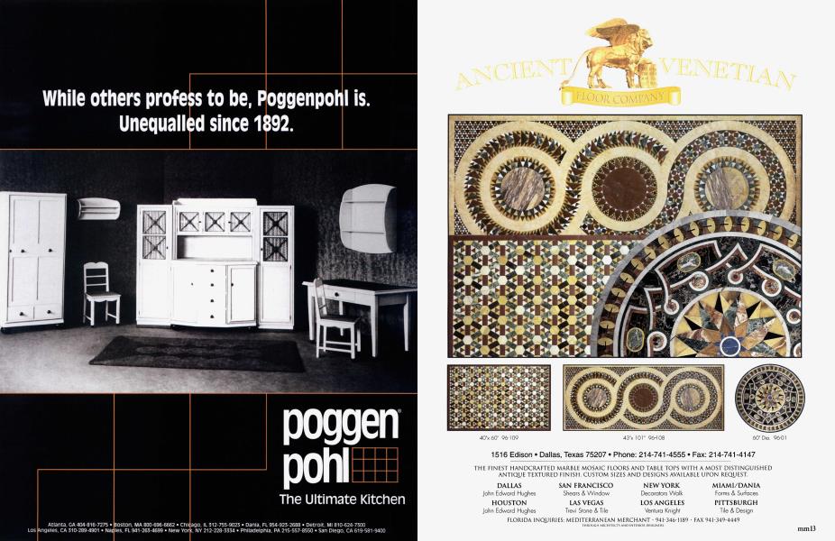 poggenpohl® | Architectural Digest | FEBRUARY 1997