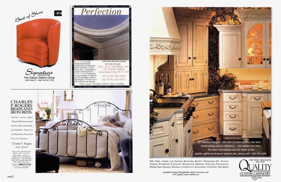 Signature COLLECTION | Architectural Digest | FEBRUARY 1997