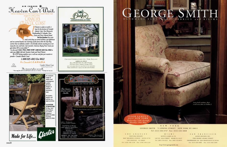 George Smith | Architectural Digest | MAY 1997