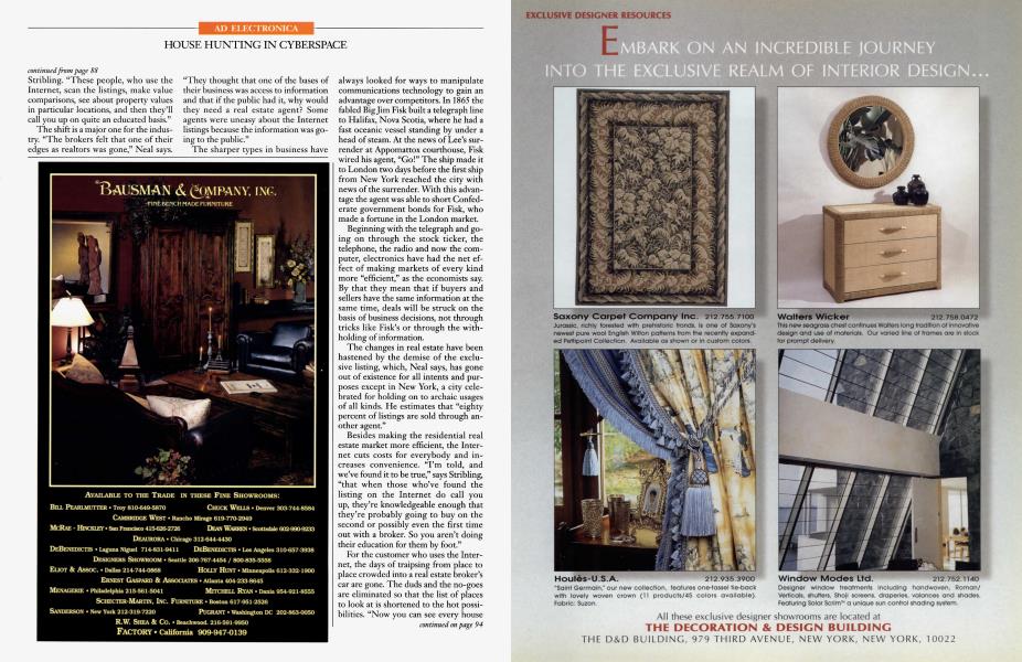 The Decoration & Design Building | Architectural Digest | MAY 1997