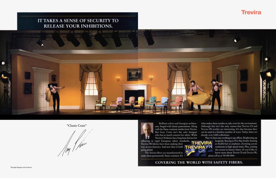 Trevira® | Architectural Digest | JUNE 1997