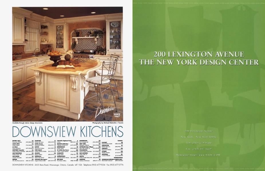 THE NEW YORK DESIGN CENTER | Architectural Digest | JUNE 1997