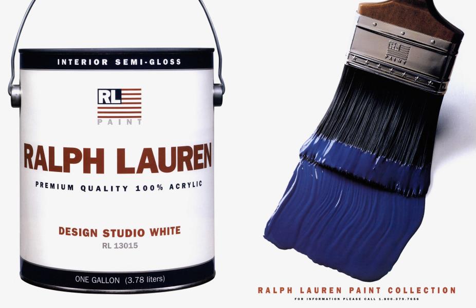 RALPH LAUREN PAINT COLLECTION | Architectural Digest | JUNE 1997