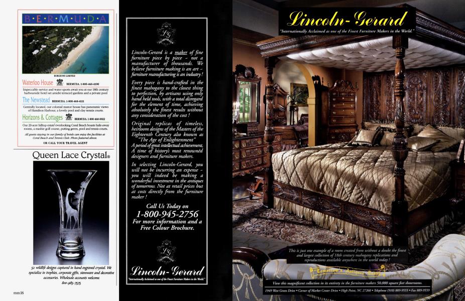BERMUDA | Architectural Digest | SEPTEMBER 1997