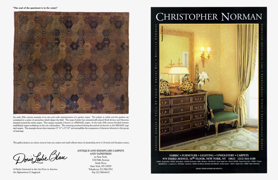 CHRISTOPHER NORMAN | Architectural Digest | SEPTEMBER 1997