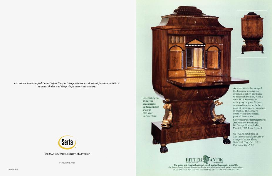 Ritter Antik | Architectural Digest | OCTOBER 1997