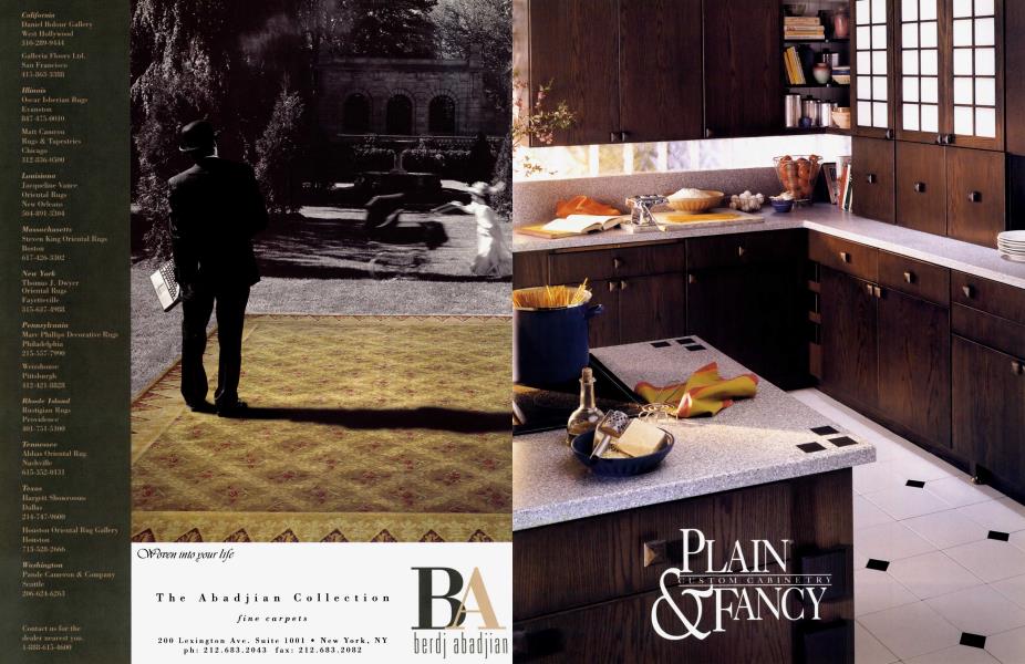 Plain & Fancy | Architectural Digest | NOVEMBER 1997