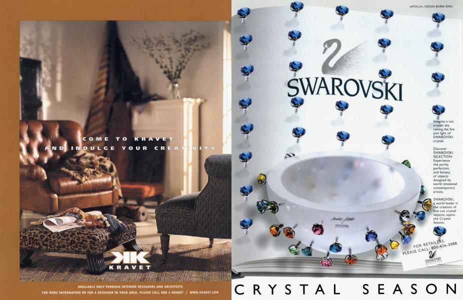Swarovski | Architectural Digest | NOVEMBER 1997