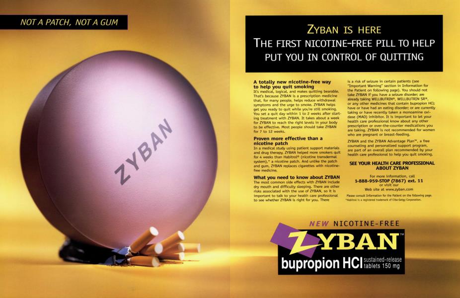 Zyban™ | Architectural Digest | NOVEMBER 1997