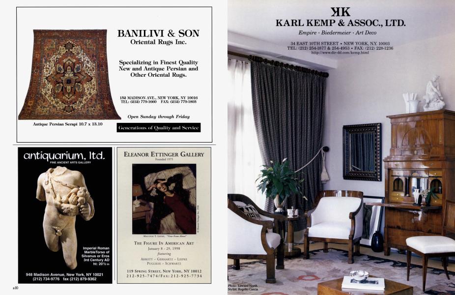 KK KARL KEMP & ASSOC., LTD. | Architectural Digest | JANUARY 1998