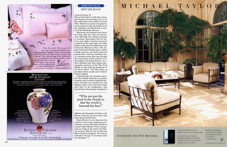MANHATTAN ART & ANTIQUES CENTER | Architectural Digest | APRIL 1998