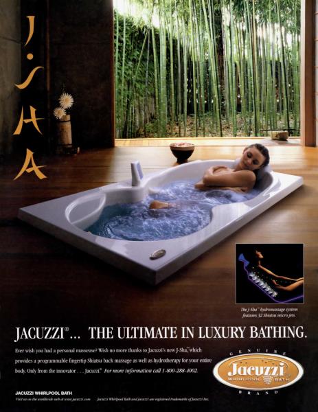 Jacuzzi® | Architectural Digest | MAY 1998