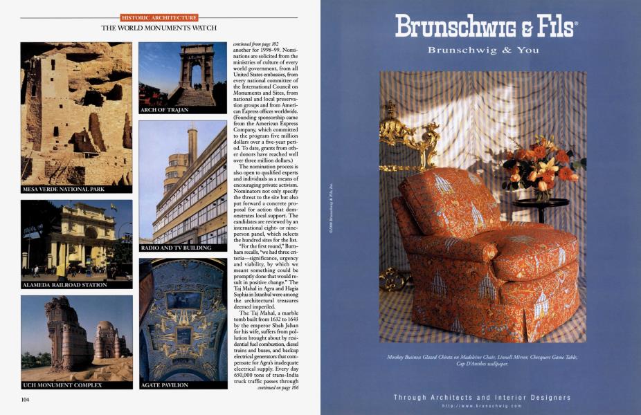 Brunschwig & Fils® | Architectural Digest | MAY 1998