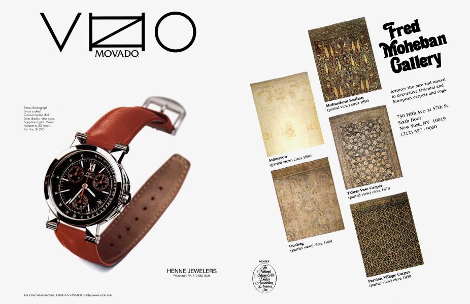 Fred Moheban Gallery | Architectural Digest | JUNE 1998