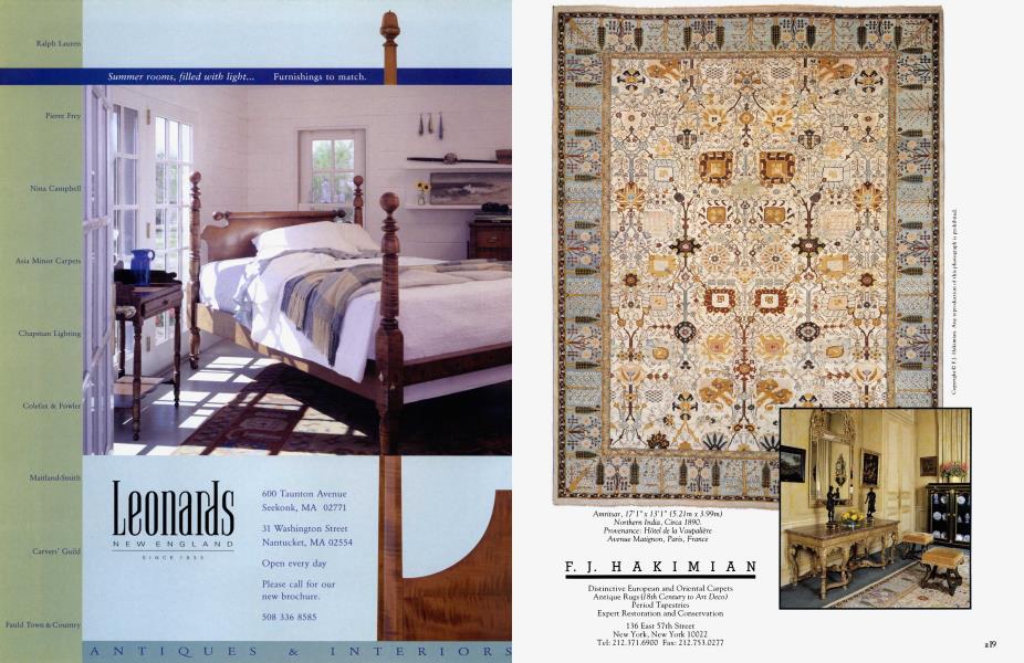 Leonards | Architectural Digest | JUNE 1998