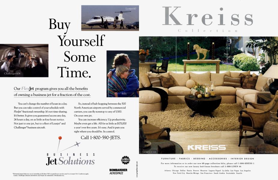 KREISS® | Architectural Digest | SEPTEMBER 1998