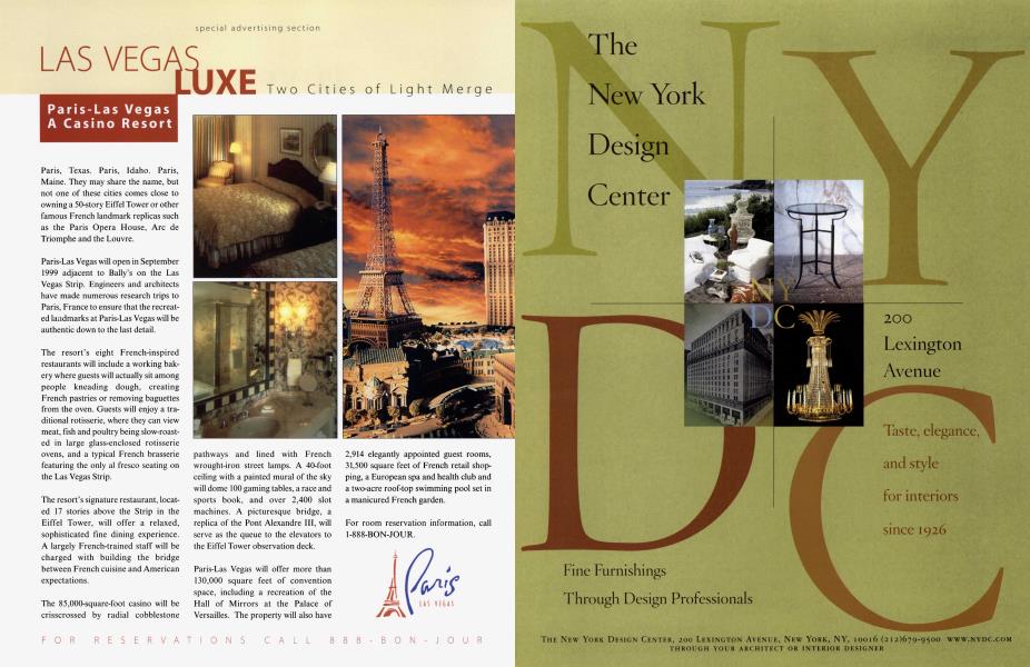 The New York Design Center | Architectural Digest | OCTOBER 1998