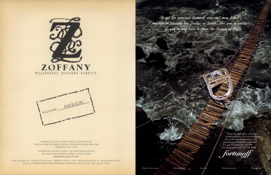 fortunoff | Architectural Digest | OCTOBER 1998