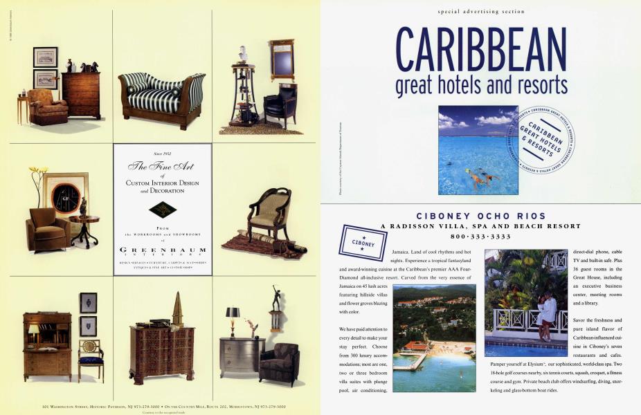 CIBONEY OCHO RIOS | Architectural Digest | OCTOBER 1998