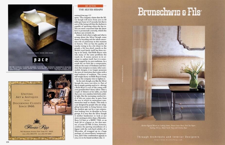 THE PACE COLLECTION | Architectural Digest | OCTOBER 1998
