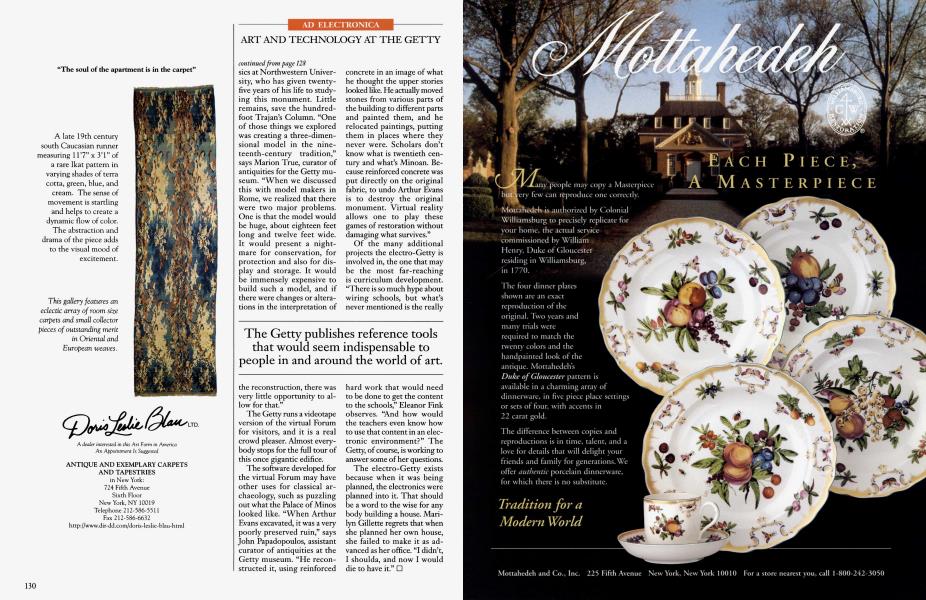 Mottahedeh | Architectural Digest | OCTOBER 1998