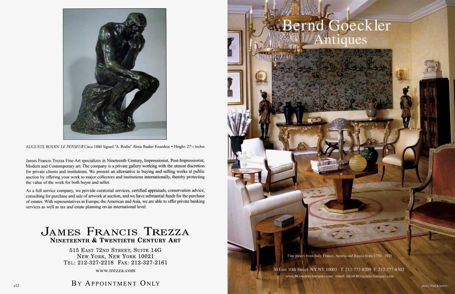 James Francis Trezza | Architectural Digest | NOVEMBER 1998
