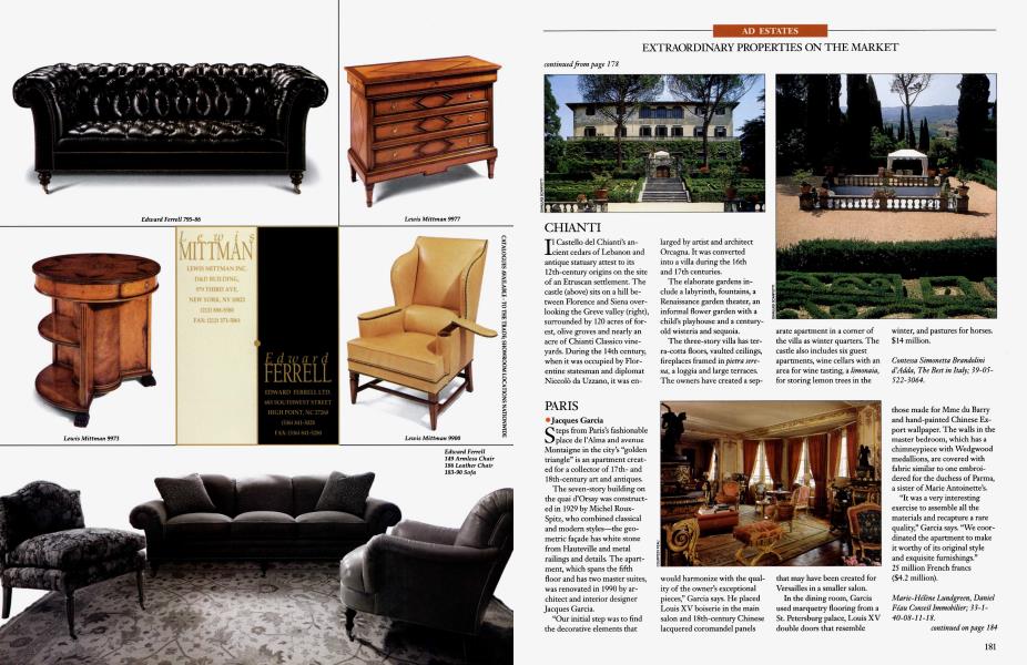 Lewis MITTMAN | Architectural Digest | NOVEMBER 1998