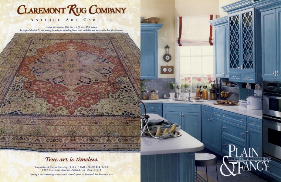 PLAIN & FANCY | Architectural Digest | NOVEMBER 1998