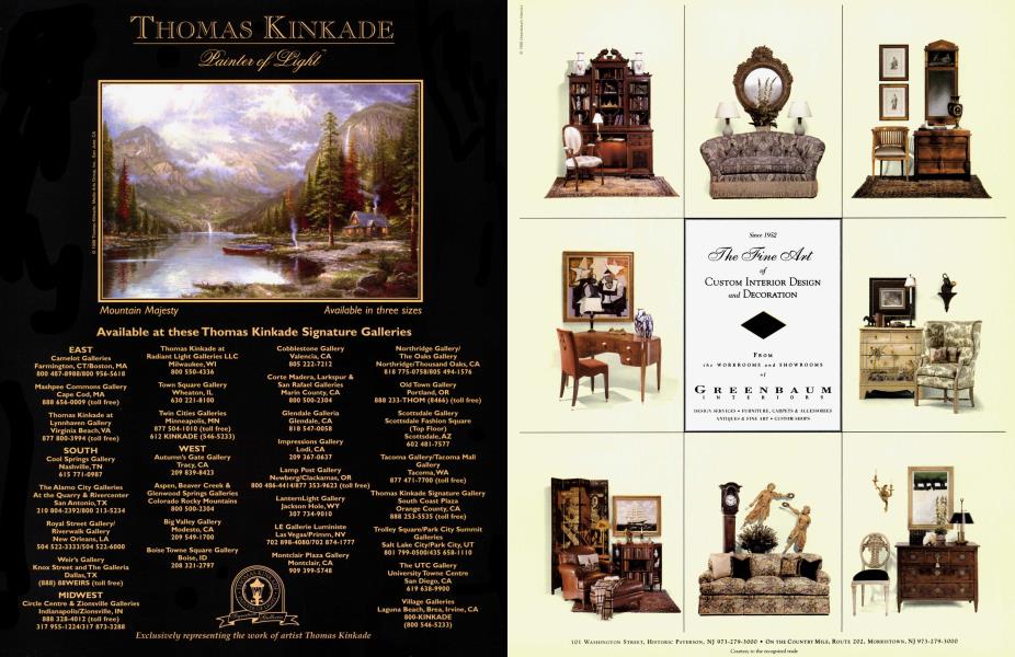 GREENBAUM INTERIORS | Architectural Digest | FEBRUARY 1999